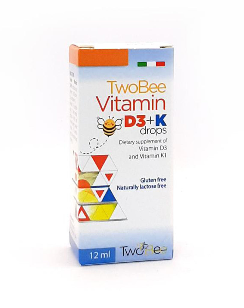 Two Bee Vitamin D3+K Drops * 12 ML – Pharmawest