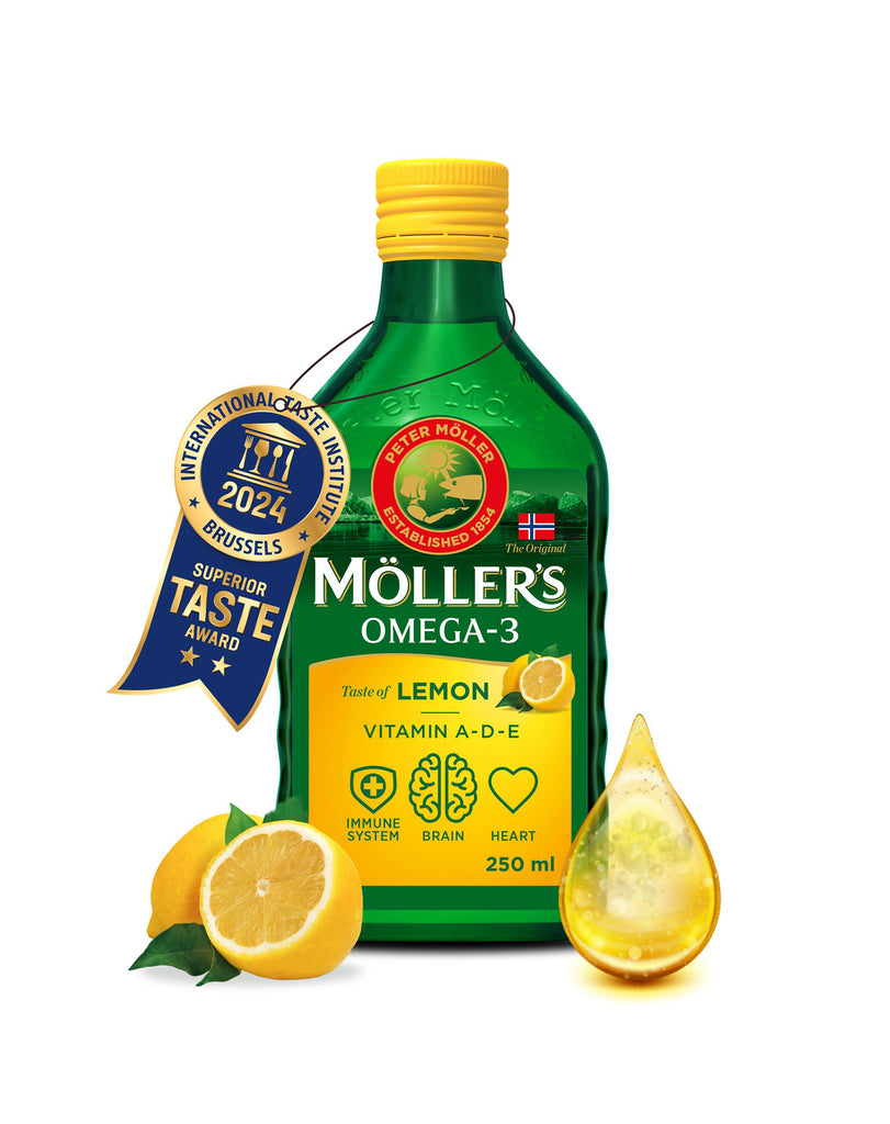 Möller’s Omega-3 Cod Liver Oil Natural * 250 ML – Pharmawest