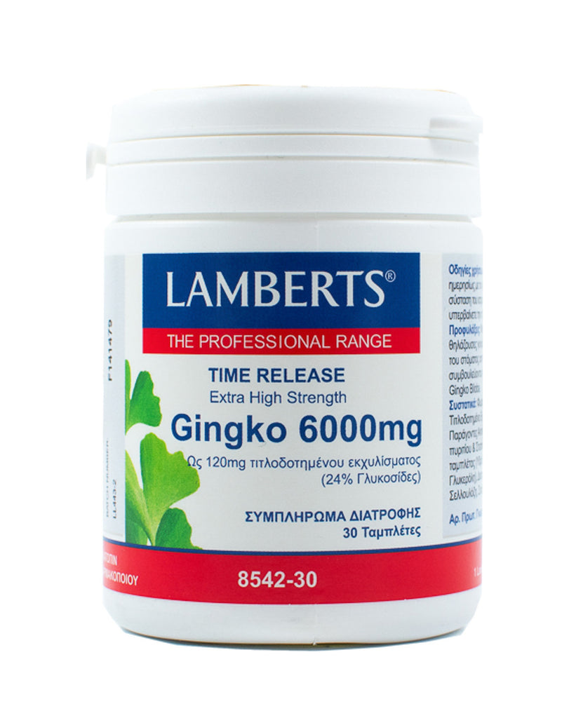 Lamberts Gingko 6000 MG * 30 – Pharmawest
