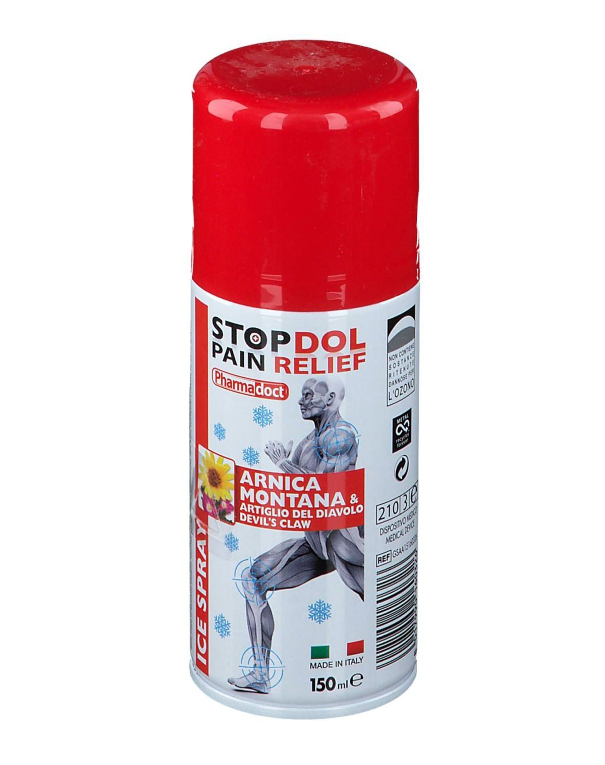 Pharmadoct StopDol Pain Relief Ice Spray * 150 ML – Pharmawest