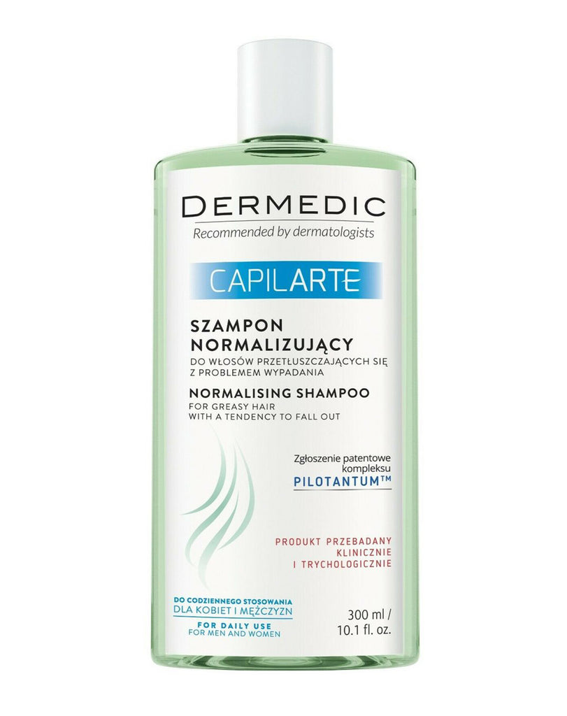 Dermedic Capilarte Normalising Shampoo For Greasy Hair * 300 ML ...
