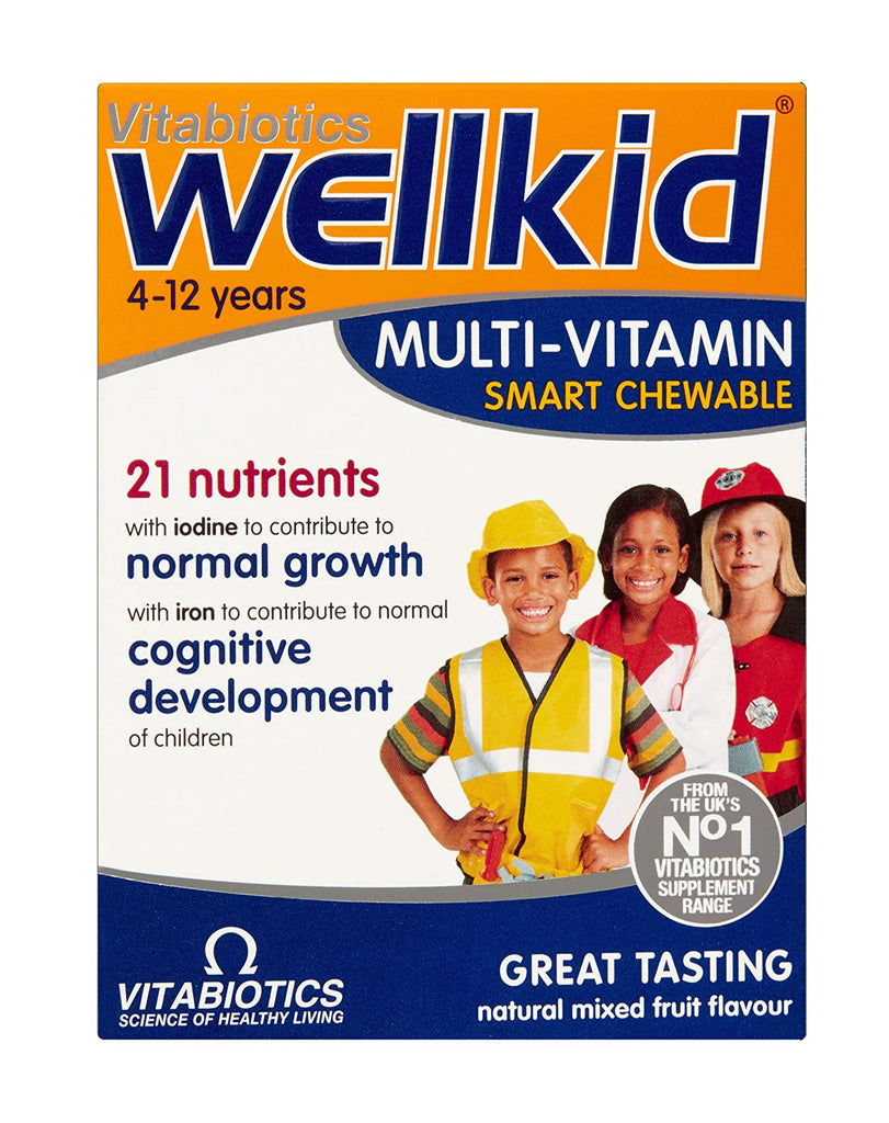 Vitabiotics Wellkid Smart Chewable *30 – Pharmawest