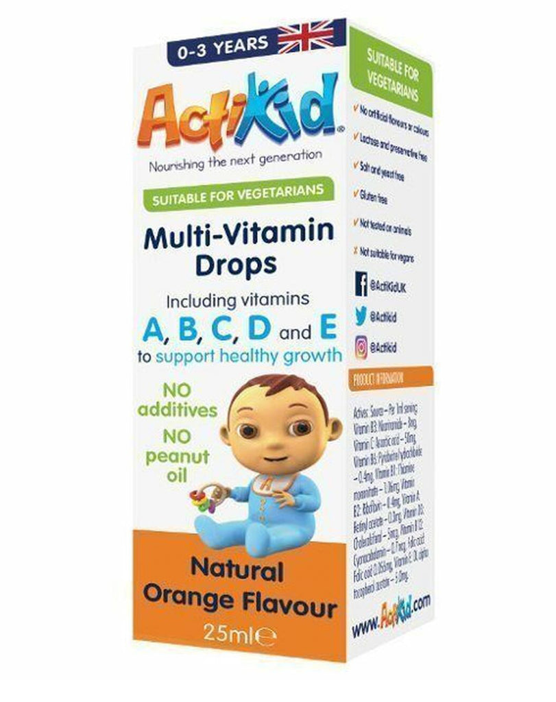 ActiKid Multi-Vitamin Drops * 25 ML – Pharmawest